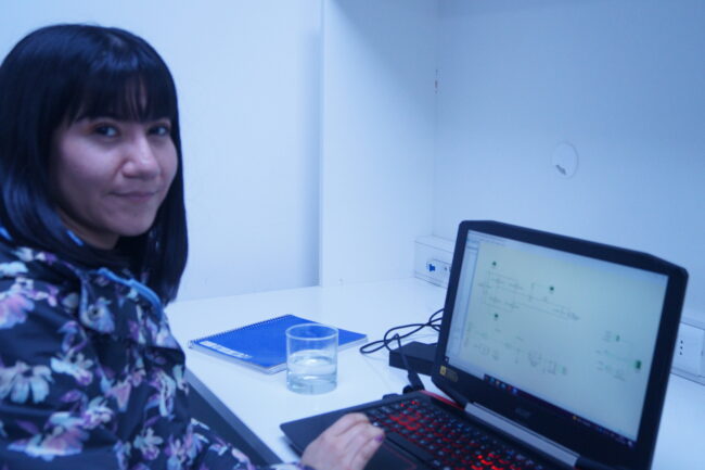 Estudiante de la Universidad Austral realizó pasantía en el Centro E2TECh - DIE / USACH